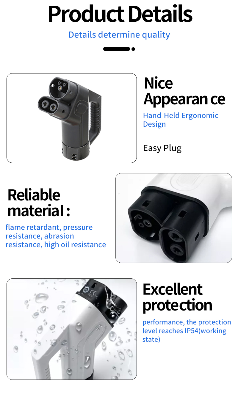 DC Fast EV Charger Connector CCS2 Charging Plug(80A 150A 200A) for ...