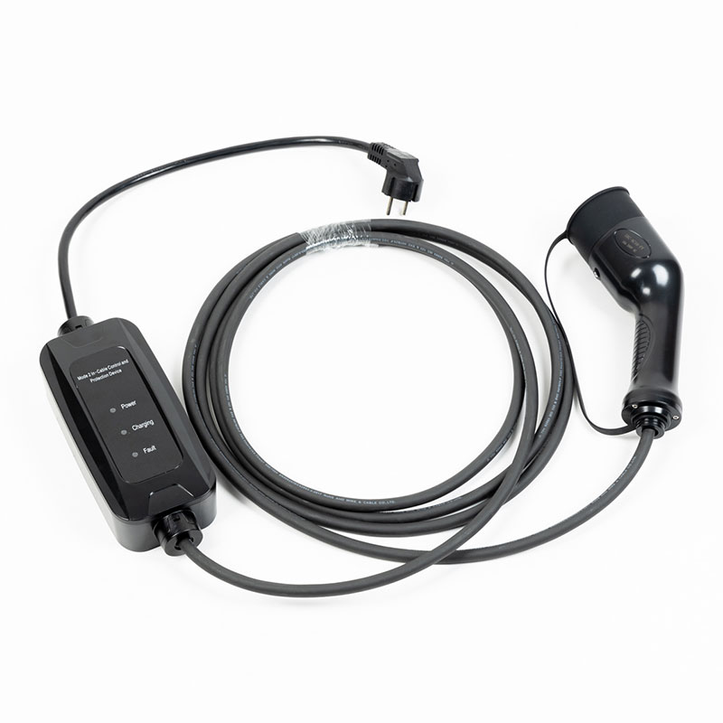 Electric Car 16A 32A Mode 2 EVSE Charging Box Level 2 Portable EV ...